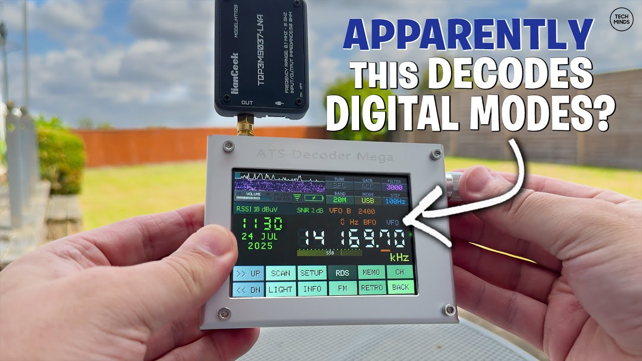 ATS Decoder Mega SDR Radio - Apparently it can decode digital modes ...