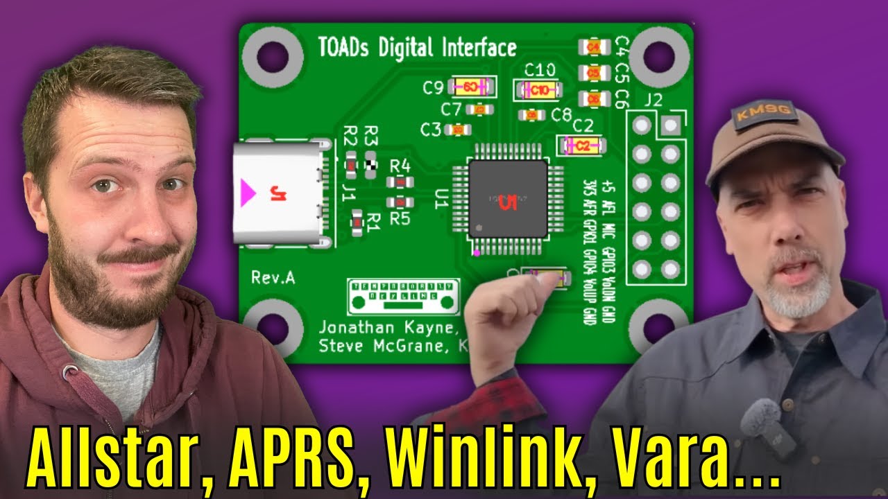 TOADs Digital Interface - Let's Build! - HAM RADIO TV - AMATEUR RADIO ...
